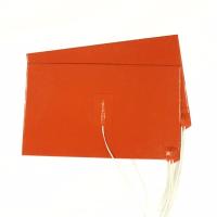 China Minus 40 To 180 Degree Silicone Heating Element , 5w 12v Silicone Heating Pad for sale