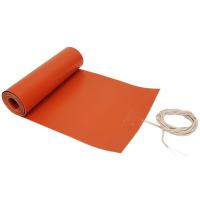 China 12v 25w Custom Silicone Heater Constant Temperature 80x100mm for sale