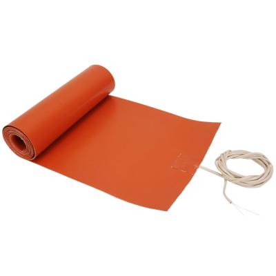 China 12v 25w Custom Silicone Heater Constant Temperature 80x100mm for sale