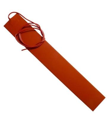 China 100 Watt Silicone Rubber Heating Element 250deg 3.0mm for sale
