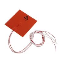 China 24V Custom Silicone Heater 80x100mm High Temperature Insulating for sale