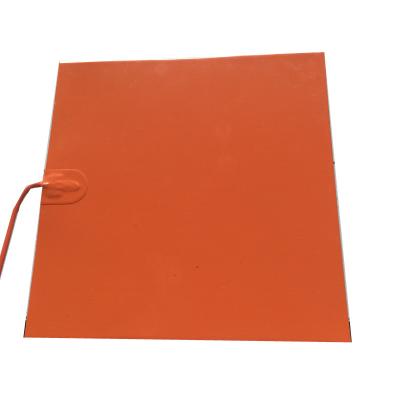 China 8x10cm Custom Silicone Heater 482F 25 Watt for sale