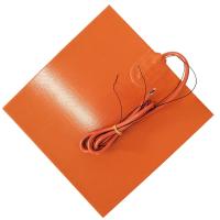 China 230C 12v Silicone Heater 5mm , 150deg Silicone Oil Pan Heater for sale