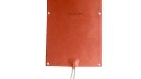 China 1.5mm Custom Silicone Heater 230v , 200 Degree 12v Silicone Heating Pad for sale