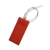 China 380v Custom Silicone Heater 150deg , 1.5mm Flexible Rubber Heater for sale