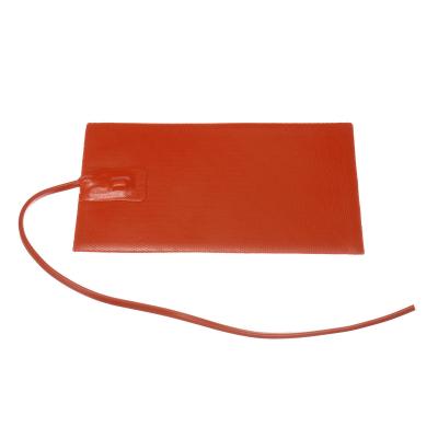 China 12v Silicone Heater Pad 20mm , 240v Silicone Pad Heater With Thermostat for sale