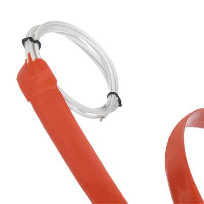 China 220v Flexible Band Heater 50mm , 100w Silicone Band Heater for sale