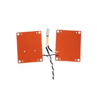 China 24v Silicone Medical Device Heaters 250deg , 4mm Silicone Band Heater for sale
