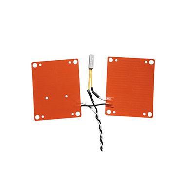 China 24v Silicone Medical Device Heaters 250deg , 4mm Silicone Band Heater for sale