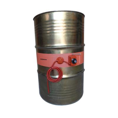 China 300deg 10mm Oil Drum Water Heater , 380v Flexible Silicone Heater for sale