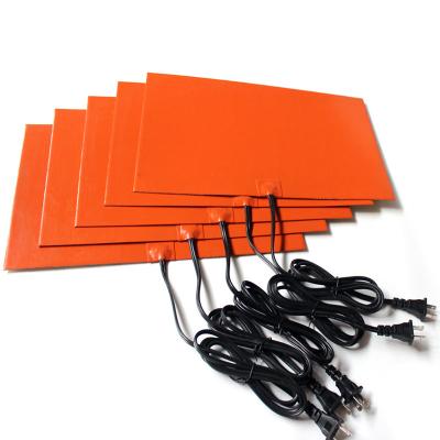 China 12v-660v 3D Printer Heater 30x50mm Silicone Heated Bed for sale