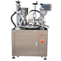 China 250ml Automatic Cosmetic Hair Gel Tube Filling Sealing Machine for sale