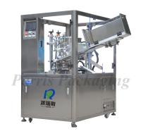 China Automatic Beauty Cream Paste Cosmetic Plastic Soft Sealing Tube Filler Machine for sale