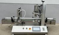 China GMP  Tabletop Liquid Magnetic Pump Filling Capping Machine 10-5000ML for sale