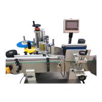 China SS304 Semi Automatic Labeling Machine 40 To 80BPM Round Square Flat Bottles for sale