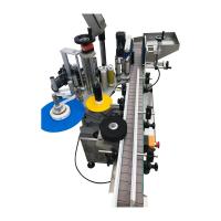 China SS304 Semi Automatic Labeling Machine 40 To 80BPM Round Square Flat Bottles for sale