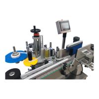 China SS304 Semi Automatic Labeling Machine 40 To 80BPM Round Square Flat Bottles for sale