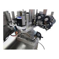 China SS304 Semi Automatic Labeling Machine 40 To 80BPM Round Square Flat Bottles for sale
