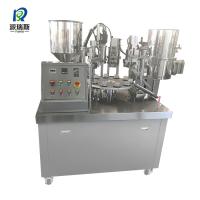 China Soft 100 To 1000ml Tube Filling Sealing Machine Cream Shampoo for sale