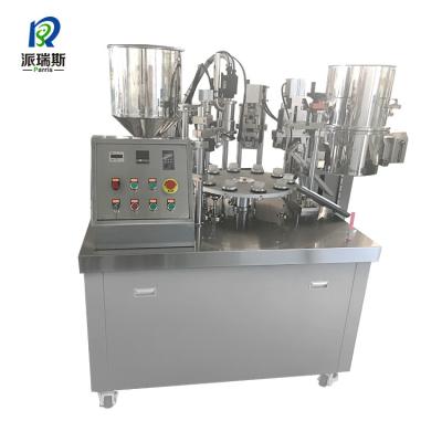 China Soft 100 To 1000ml Tube Filling Sealing Machine Cream Shampoo for sale