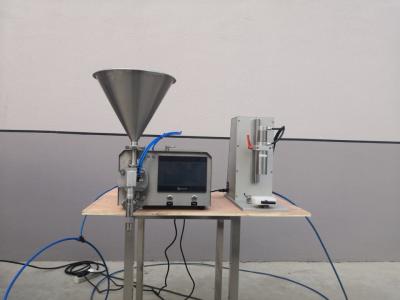 China Semi Automatic Piston Beverage Honey Shampoo Nail Cosmetic Paste Packing Filling Machine for sale