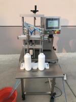 China Gear Pump Semi Automatic Bottle Filling Machine Two Heads For High Viscosity Cream for sale