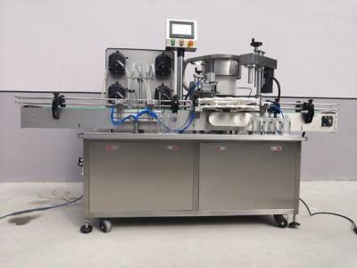 China 4 Heads Automated Bottle Filling Machine 100 To 500ml Peristaltic Pump for sale