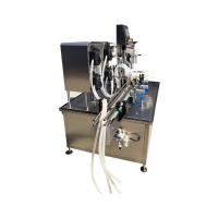 China 100 To 500ml Pharmaceutical Filling Machine , Four Nozzles Automatic Bottle Filling And Capping Machine for sale