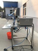 China 5L To 20L Tabletop Liquid Filling Machine Semi Auto Two Heads for sale