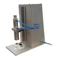 China Tabletop Plastic Bottle Semi Auto Capping Machine Vial Crimper for sale