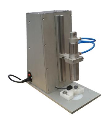 China CE 110V Semi Automatic Capping Machine Small Dropper Bottle For Essential Oil Eye Drop for sale