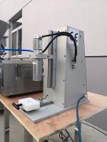 China Semi Auto Vial SS304 Glass Bottle Capping Machine , Pneumatic Capping Machine for sale