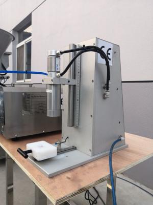 China Semi Auto Vial SS304 Glass Bottle Capping Machine , Pneumatic Capping Machine for sale