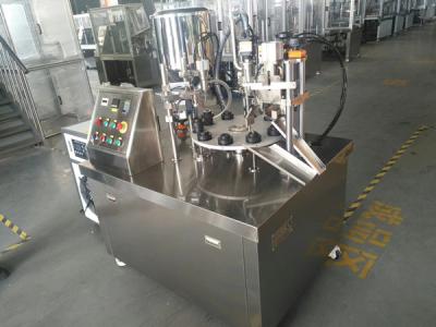 China SS304 Tube Filling Sealing Machine , Toothpaste Tube Filling Machine for sale