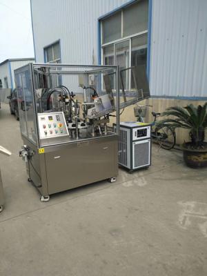China Plastic Tube Filling Sealing Machine , 50 To 250ml Automatic Tube Filling And Sealing Machine for sale