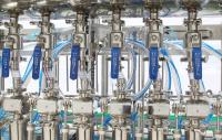 China Lube Oil Automatic 100ml Piston Filling Machine 12 Heads For Shampoo for sale
