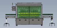 China Customizable Automated Bottle Filling Machine For Cream AC220V Power Supply for sale