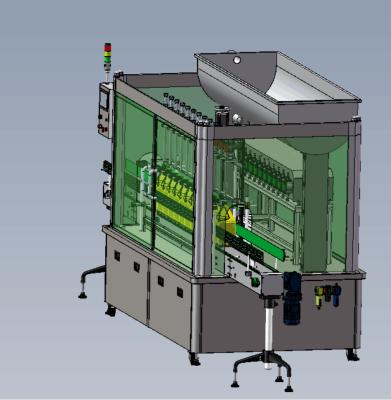 China AC220V Automated Bottle Filling Machine With High Accuracy For Shampoo for sale