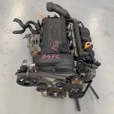 China Hyundai G4FC Used Gasoline Engine 180kg for K2 Models | 65×60×65 cm Dimensions for sale