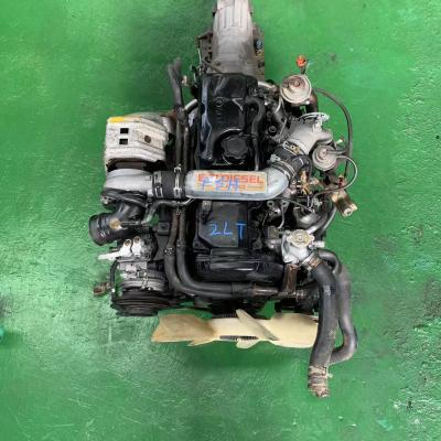 China Toyota 2LT 2.4L Diesel Engine for Hilux & Prado - 350kg Cast Iron Block with 80×90×80cm Dimensions for sale