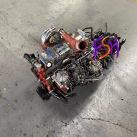 China Hino J05E 5.1L Inline-Four Used Diesel Engine Assembly for Medium-Duty Trucks for sale