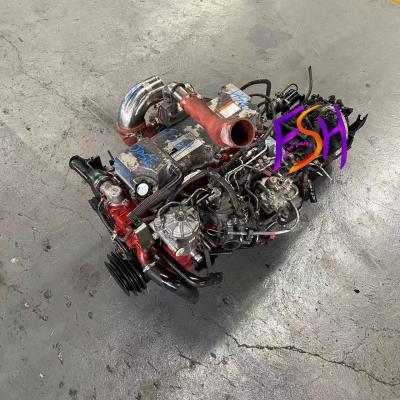 China Hino J05E 5.1L Inline-Four Used Diesel Engine Assembly for Medium-Duty Trucks for sale