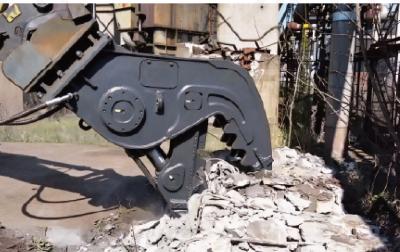 China The excavator hydraulic pulverizer can easily cut through reinforced concrete. for sale