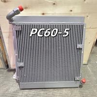 China Komatsu PC60-5 Aluminum Oil Coolers Mini Oil Radiator 20X-03-22110 for sale