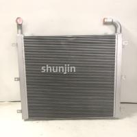 China HD820-3R Aluminum Hydraulic Oil Cooler Radiator For Excavators for sale
