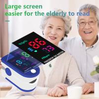 China Blue Fingertip Pulse Oximeter SPO2 Digital Pulse Meter TFT Display for sale