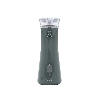 China Small Portable Mesh Nebulizer Small Handheld Ultrasonic Nebulizer Grey White for sale