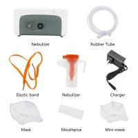 China Electricity Medical Air Compressor Nebulizer Machine 0.3ml/ Min for sale