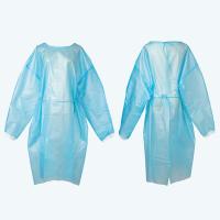 China Non Woven Fabric Waterproof Isolation Surgical Gown Full Coverage CE for sale