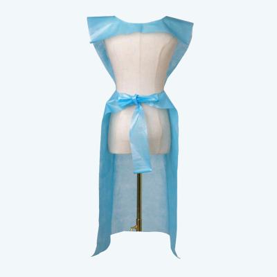 China Knitted Cuff Breathable Medical Protective Clothing Coverall Gown For Adult for sale